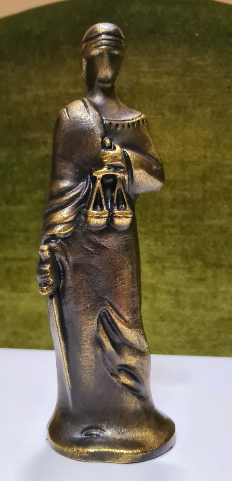 Vrhunska velika bronzana figura - Justicija Boginja pravde - Galerija i ...